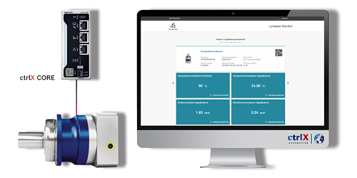 WITTENSTEIN offers apps for smart gearbox via ctrlX World - ctrlX AUTOMATION